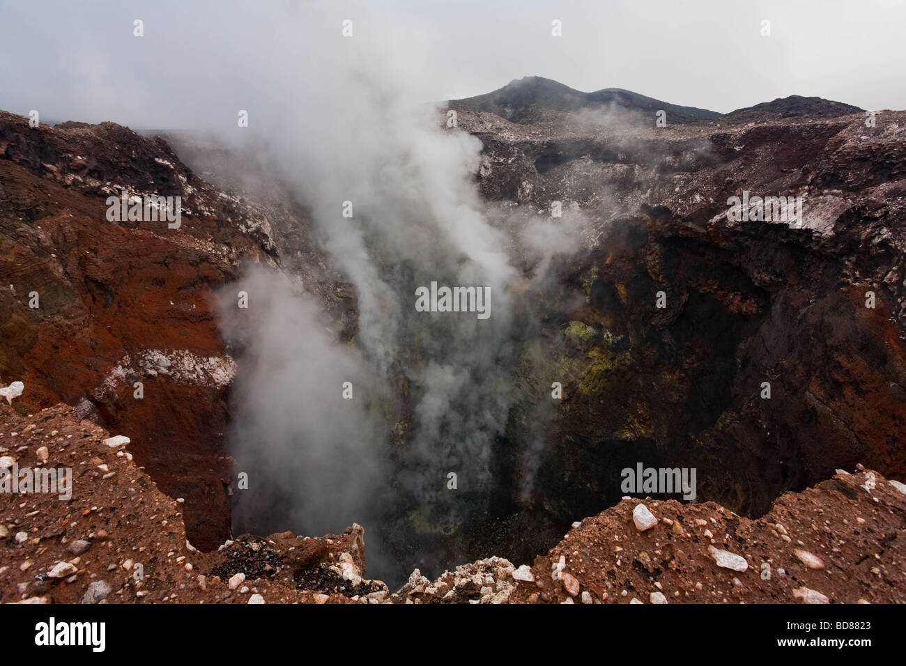 Steam volcano hi-res stock photography and images - Alamy