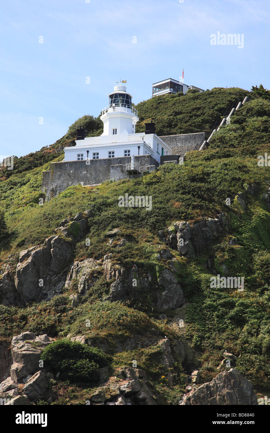 Lighthouse Sark Island Channel Islands Stock Photo - Alamy