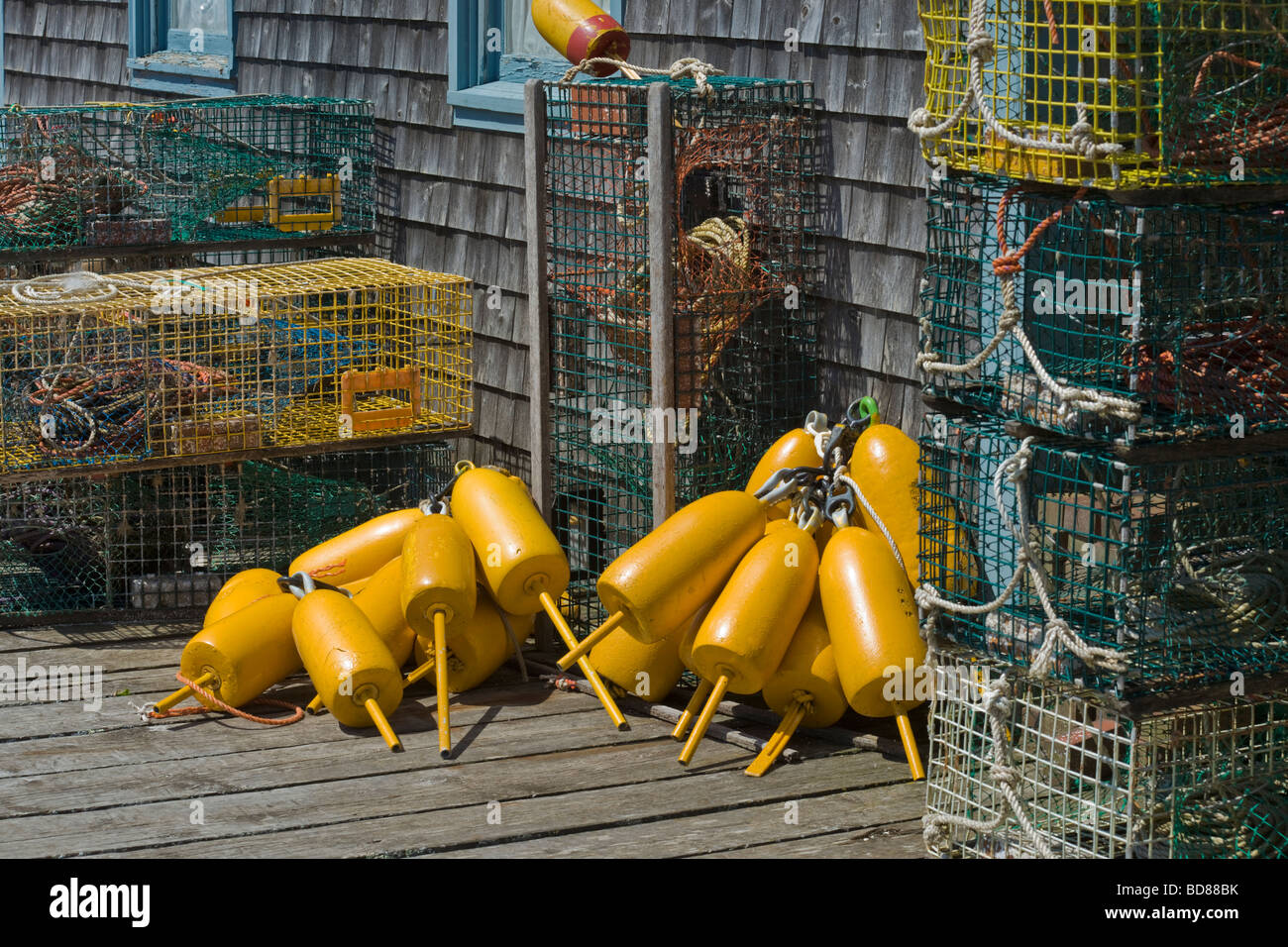 Lobster gear hi-res stock photography and images - Alamy