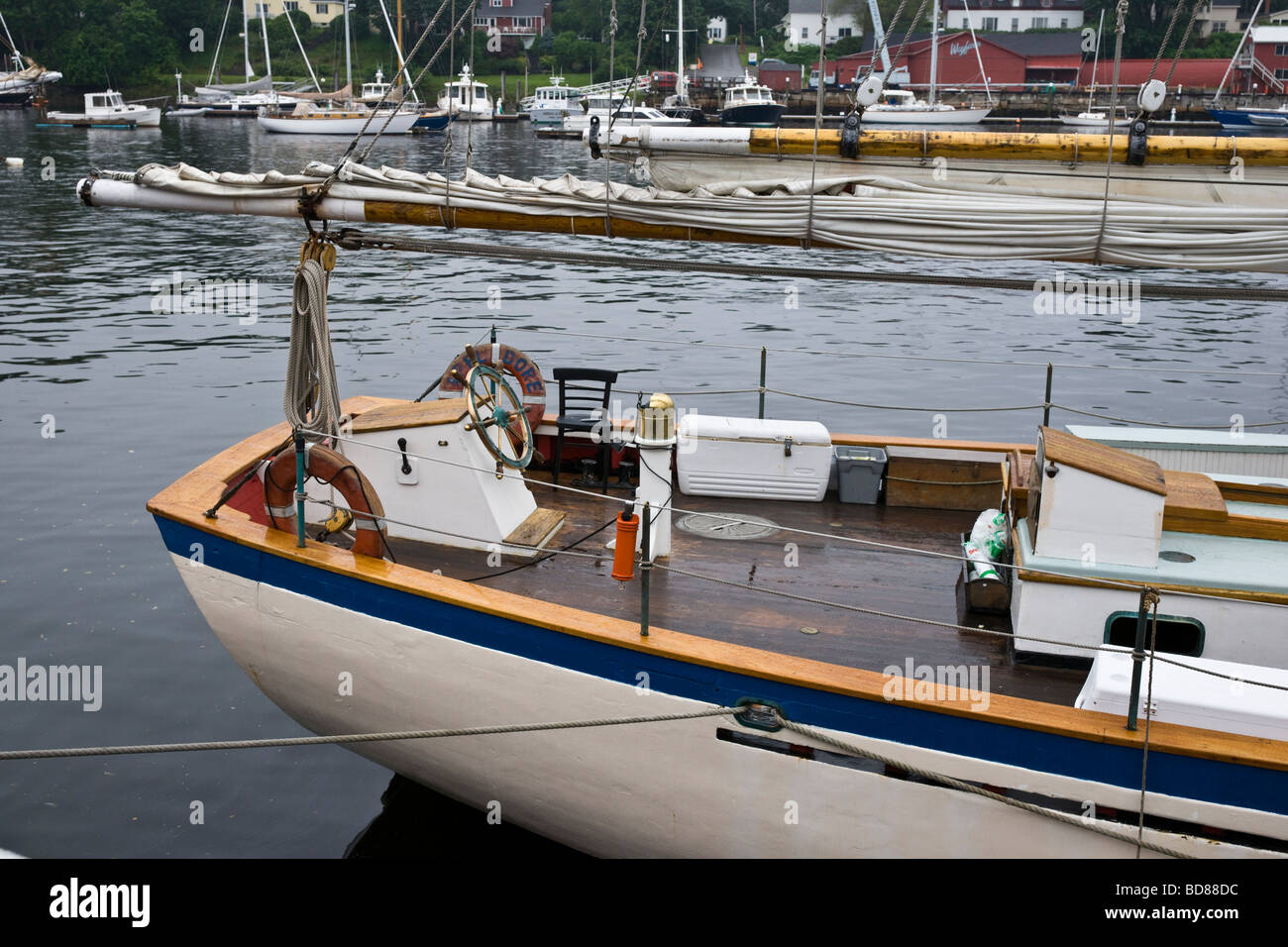 Schooner Appledore Camden Maine USA Stock Photo - Alamy