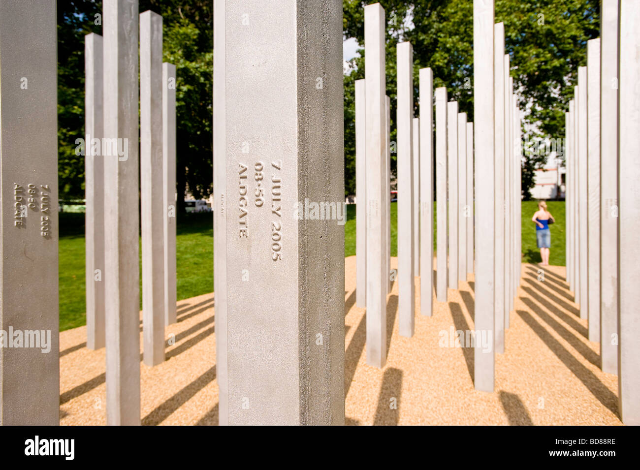 7 July Memorial Hyde Park W1 London United Kingdom Stock Photo - Alamy