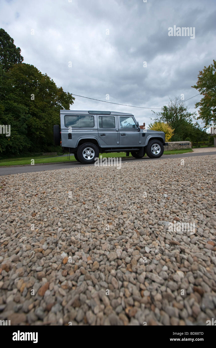 A Land Rover pictured in the country Stock Photo - Alamy