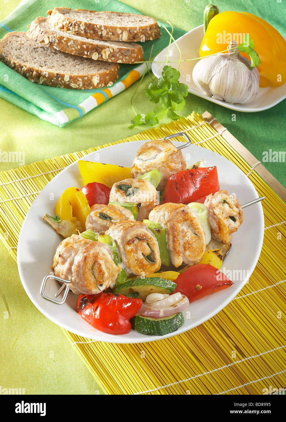Roll with aubergines hi-res stock photography and images - Alamy