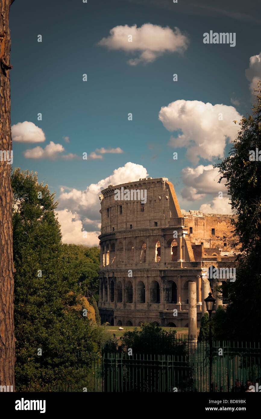 Exterior of the Colosseum (Rome, Italy Stock Photo - Alamy