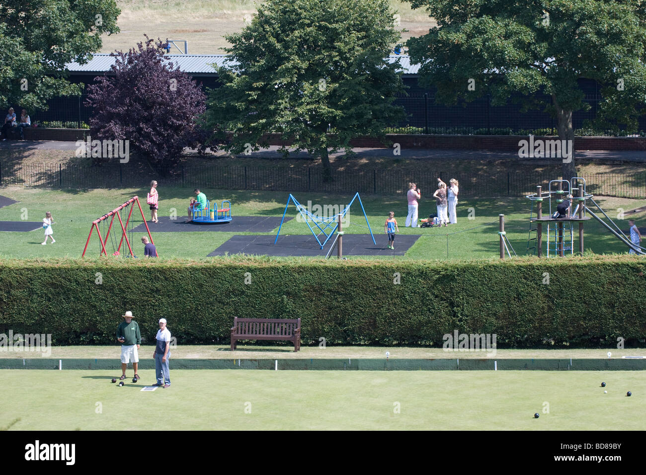 old ancient listed building shop visitors summer Rye town centre east ...