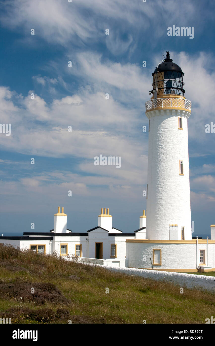 Mull of Galloway Lighthouse Stunning Sky Stock Photo - Alamy