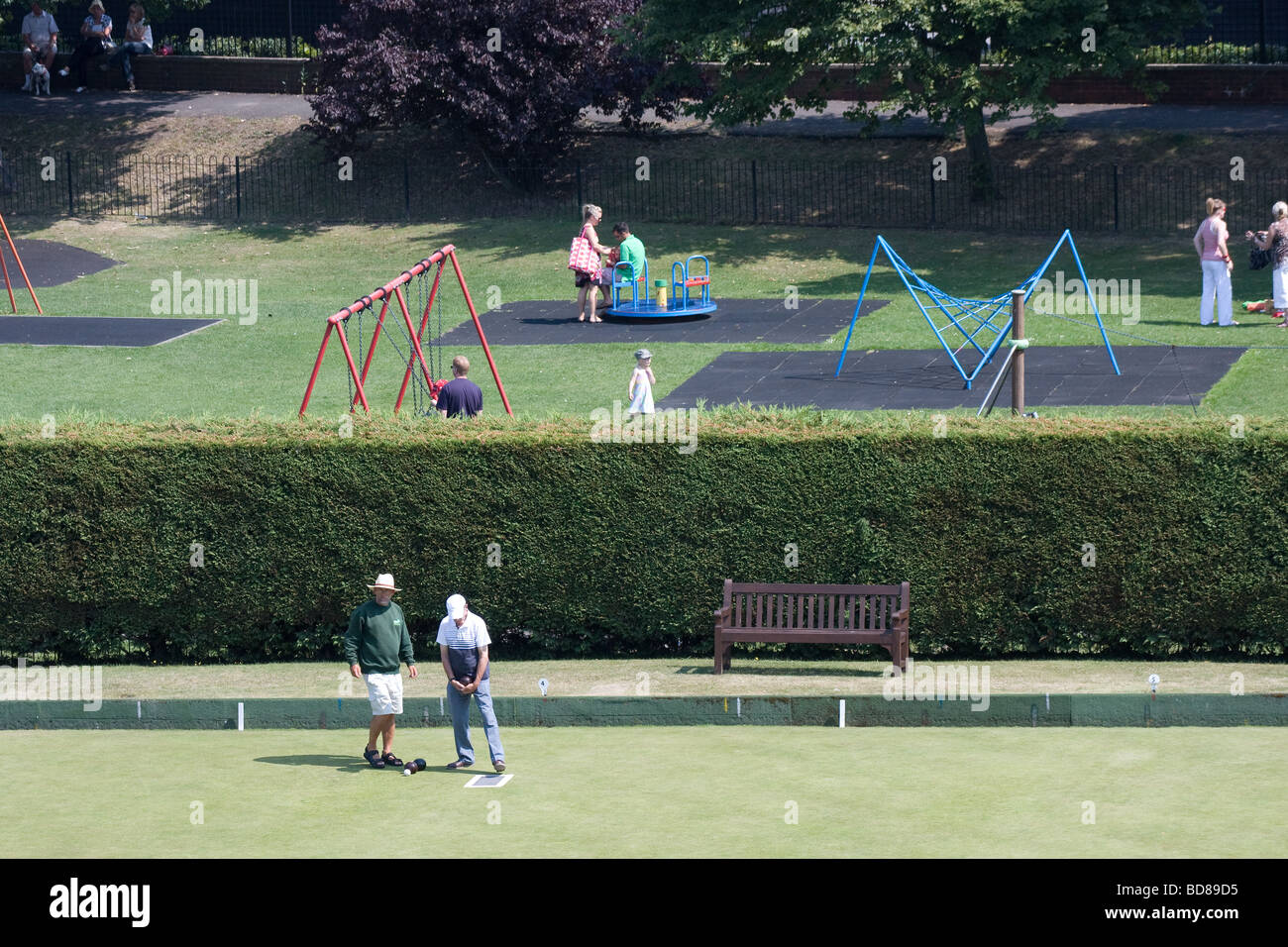 old ancient listed building shop visitors summer Rye town centre east ...