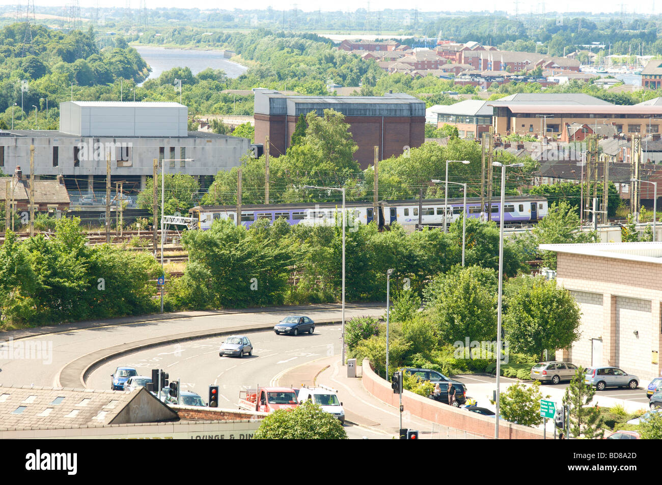 Preston city centre Stock Photo - Alamy