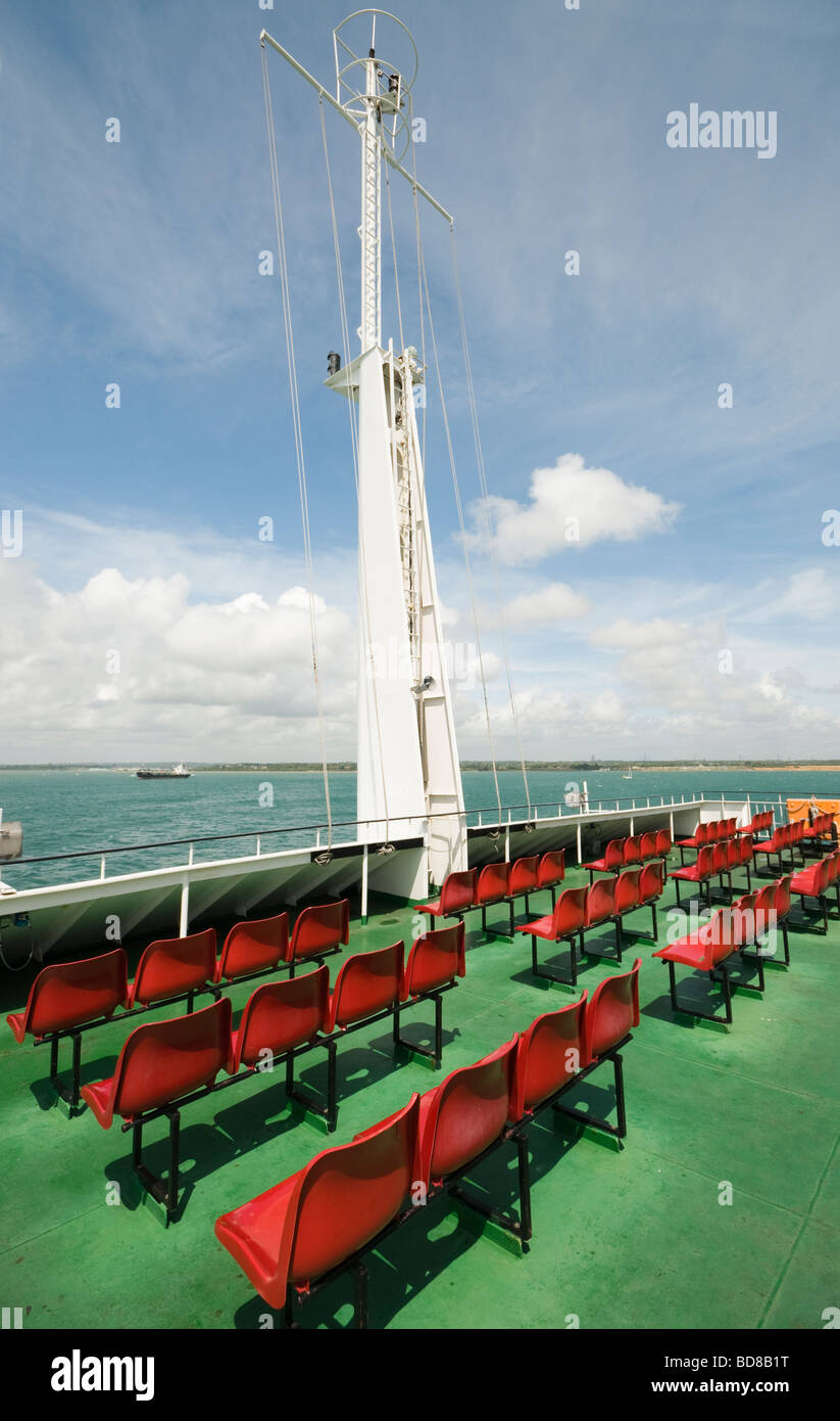 Red Funnel Isle of Wight ferry Southampton to East Cowes Stock Photo ...