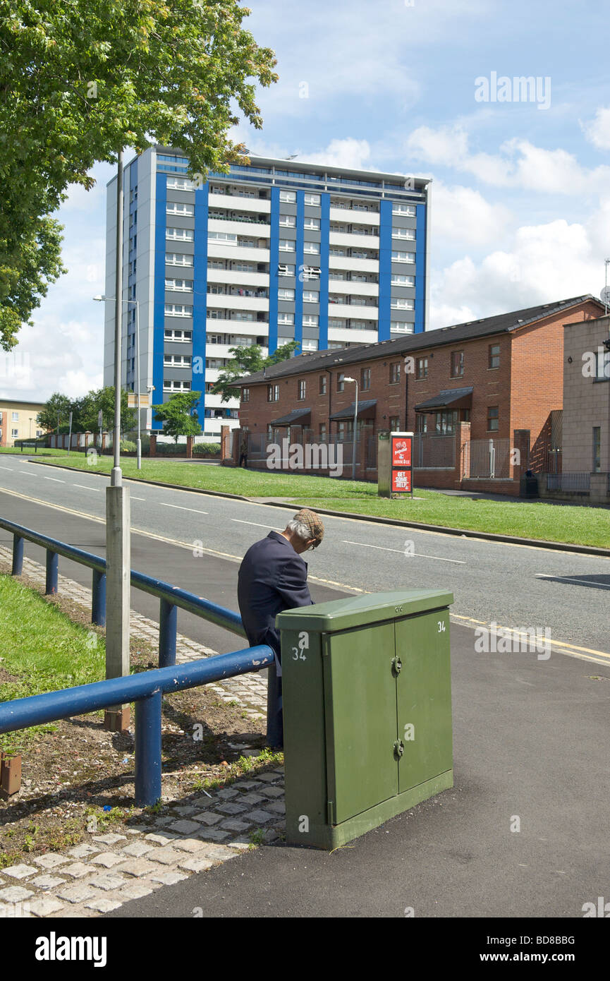 Avenham area ofPreston city centre Stock Photo - Alamy