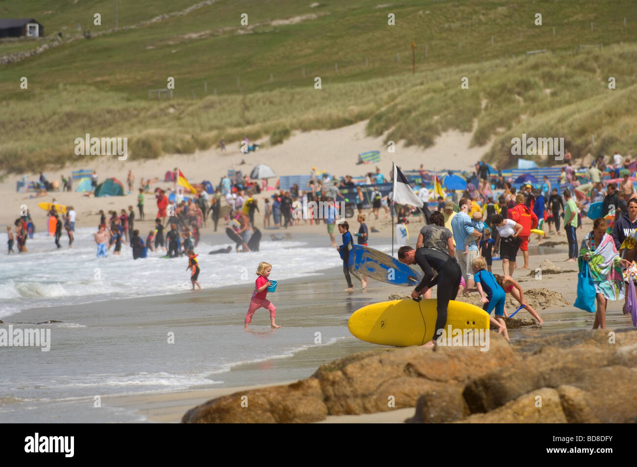 Cornish sun bathers hi-res stock photography and images - Alamy