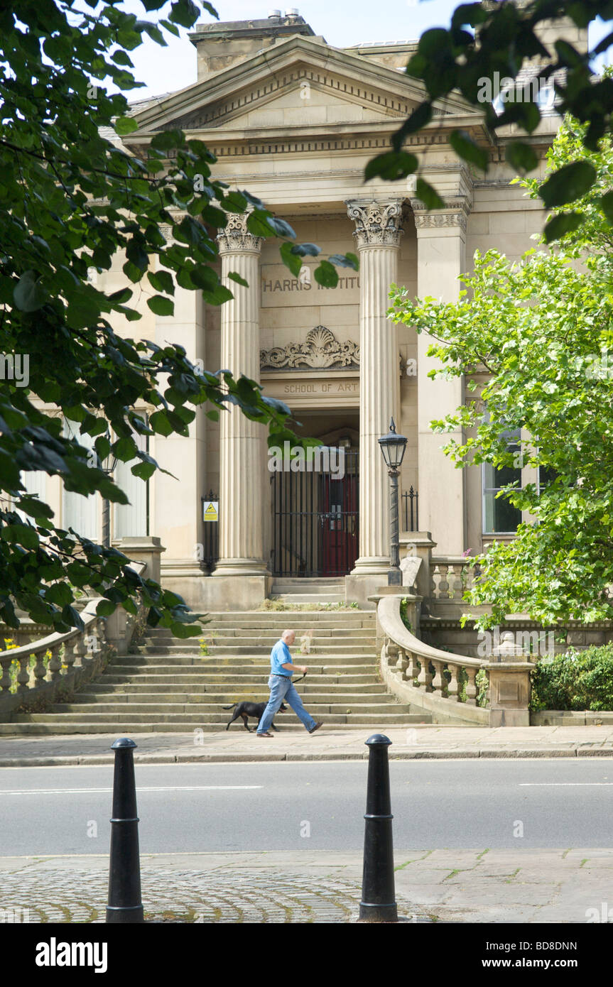 Harris Institute Preston Stock Photo - Alamy
