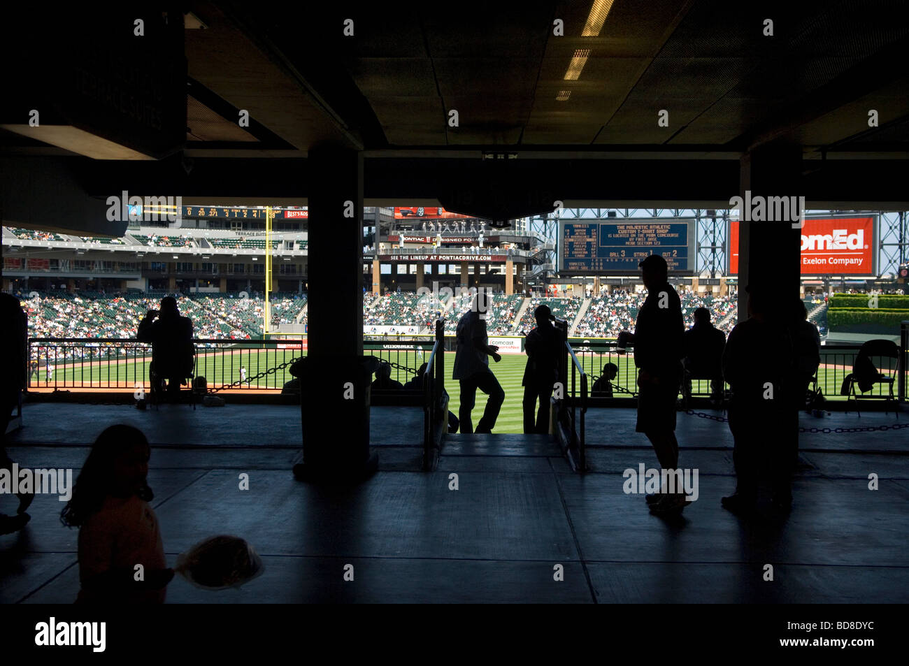 Fans at a sporting event Stock Photo - Alamy
