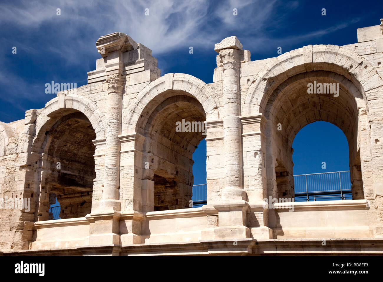 Roman coliseum in Arles, Provence, France Stock Photo - Alamy