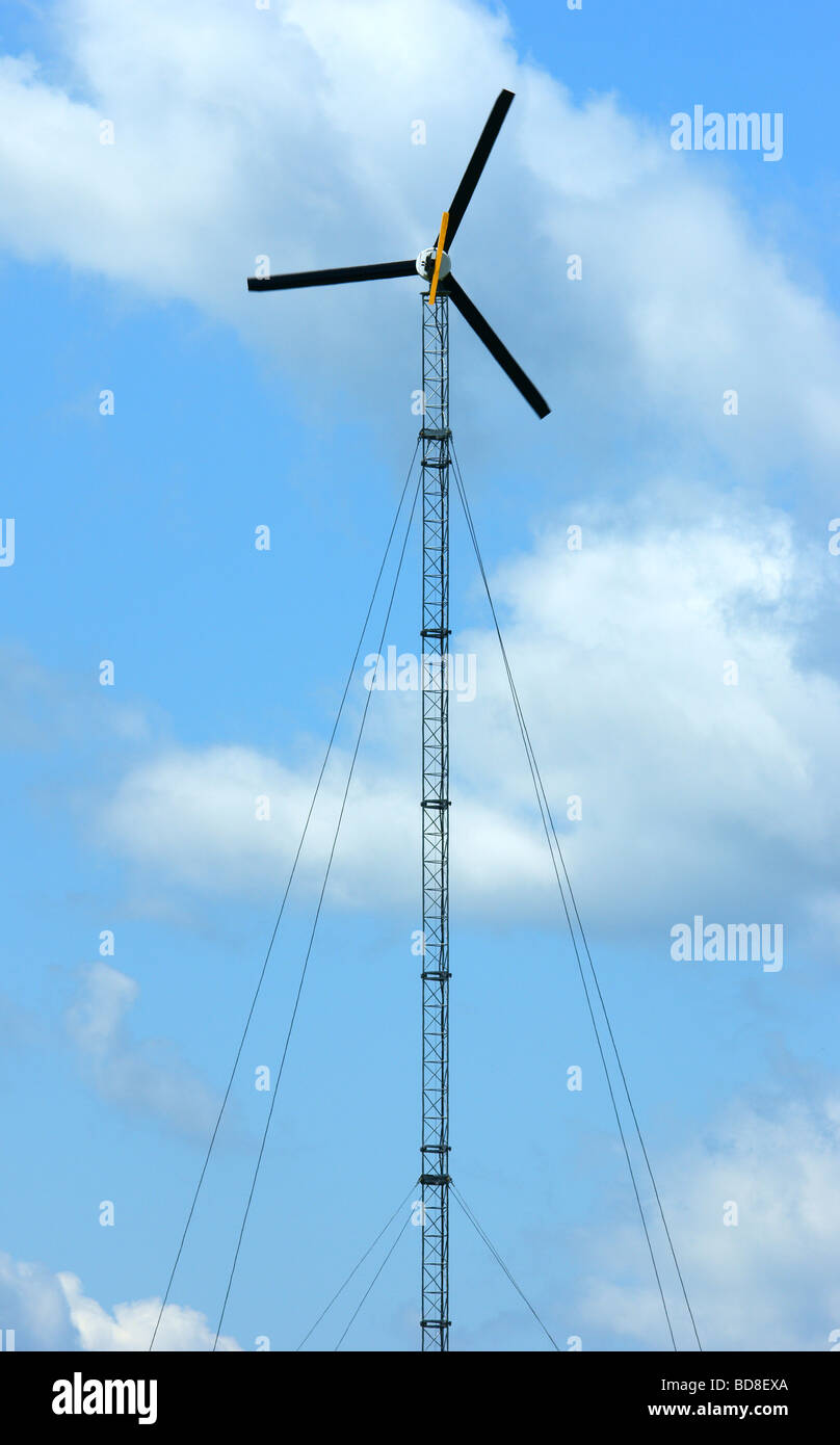 Working wind turbine Stock Photo - Alamy
