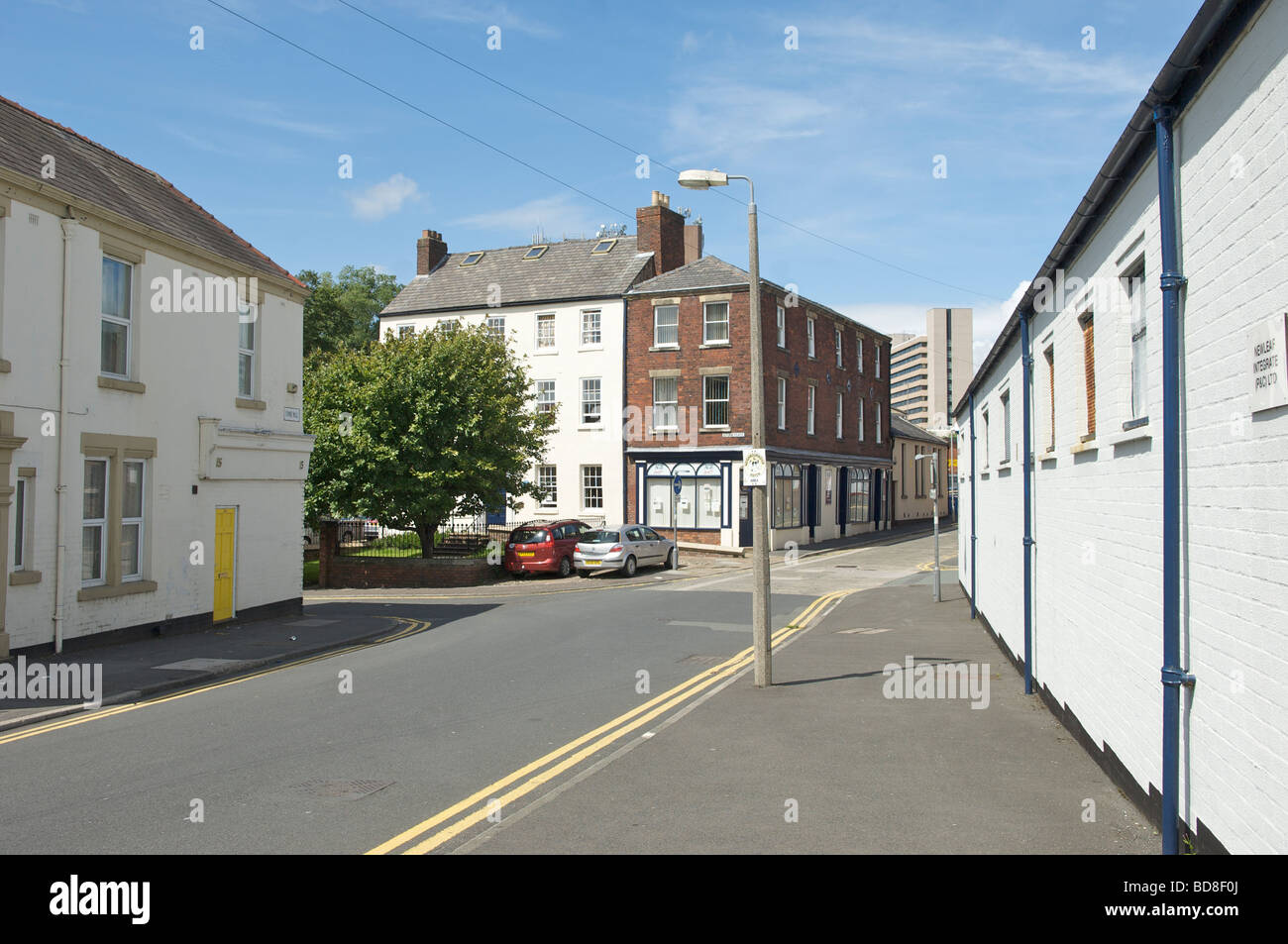 Arkwright House Preston Stock Photo - Alamy