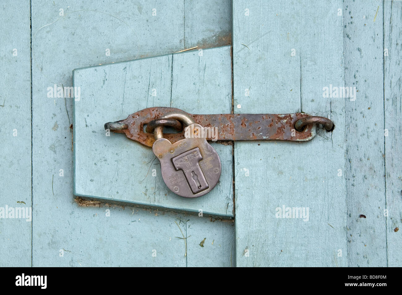 Lock and hasp Stock Photo - Alamy