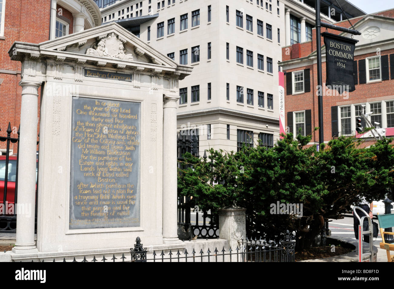 Commons park parks sign signs hi-res stock photography and images - Alamy