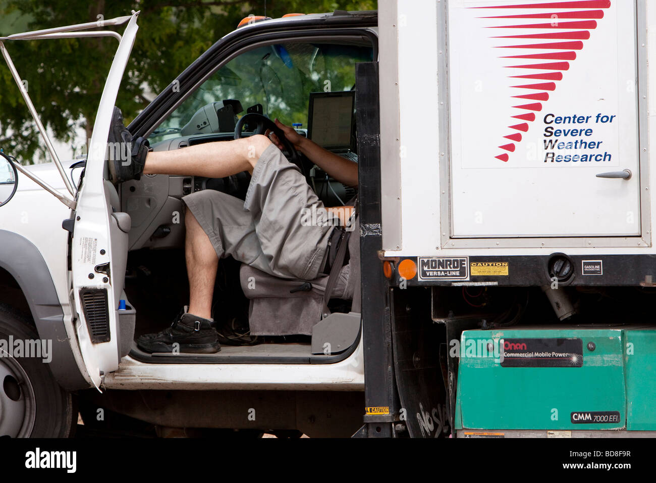 Doppler radar truck hi-res stock photography and images - Alamy