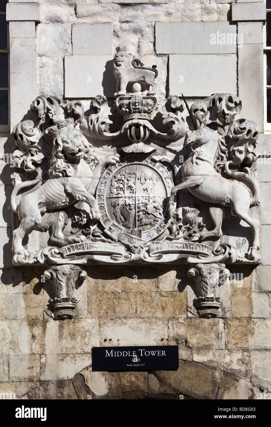 Middle Tower at the Tower of London Stock Photo - Alamy