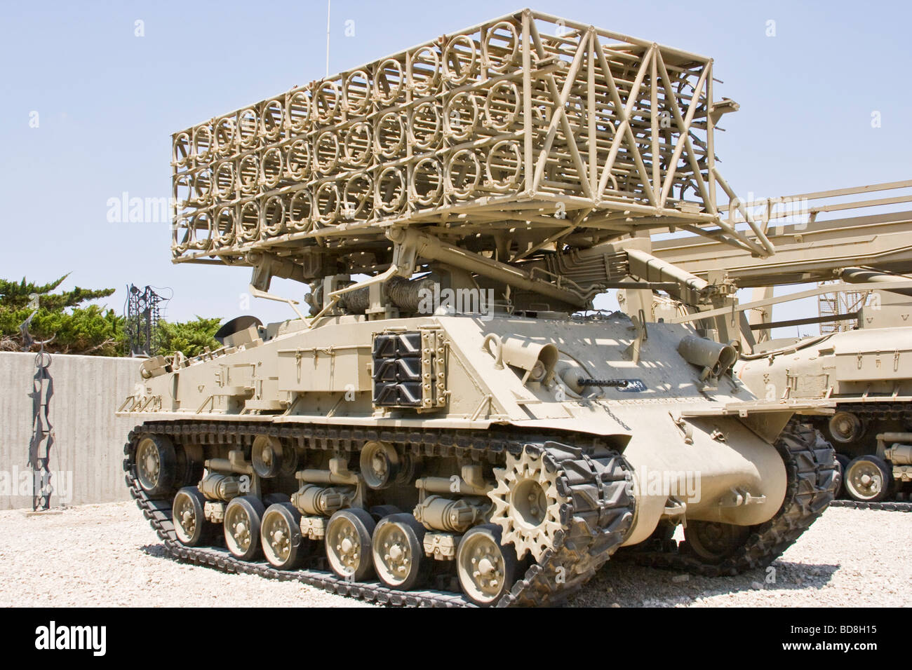 Sherman Tank With Rocket Launcher M4eng3