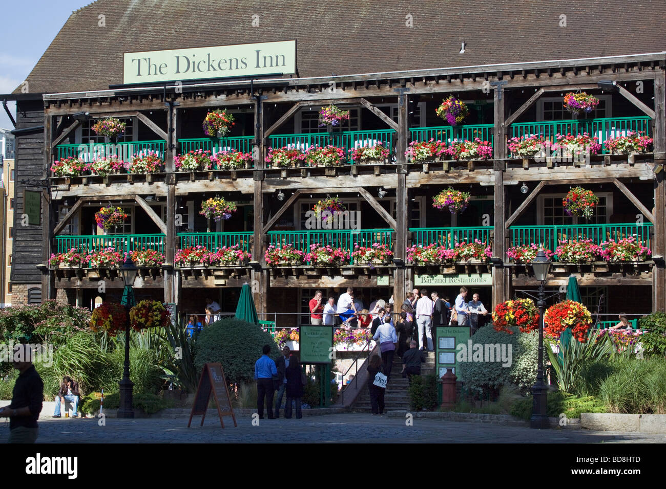 The Dickens Inn Public House St Katharines Dock London Stock Photo - Alamy