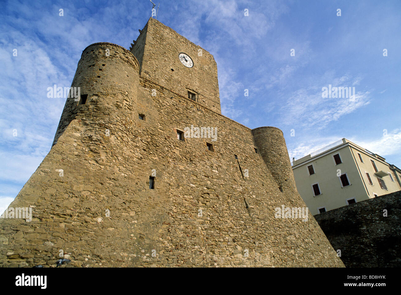 Italy, Molise, Termoli, castle Stock Photo - Alamy