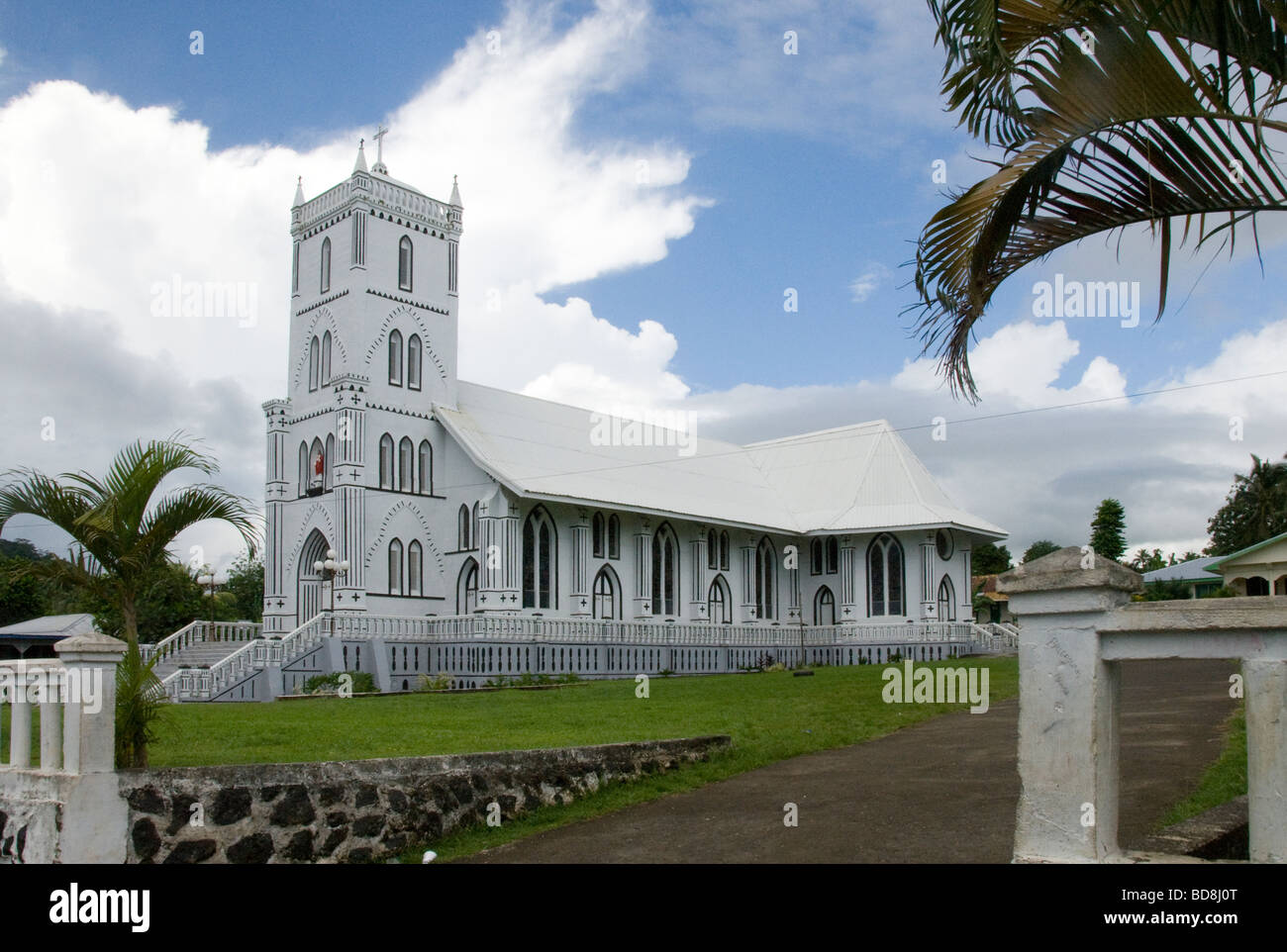 Samoa church hi-res stock photography and images - Alamy