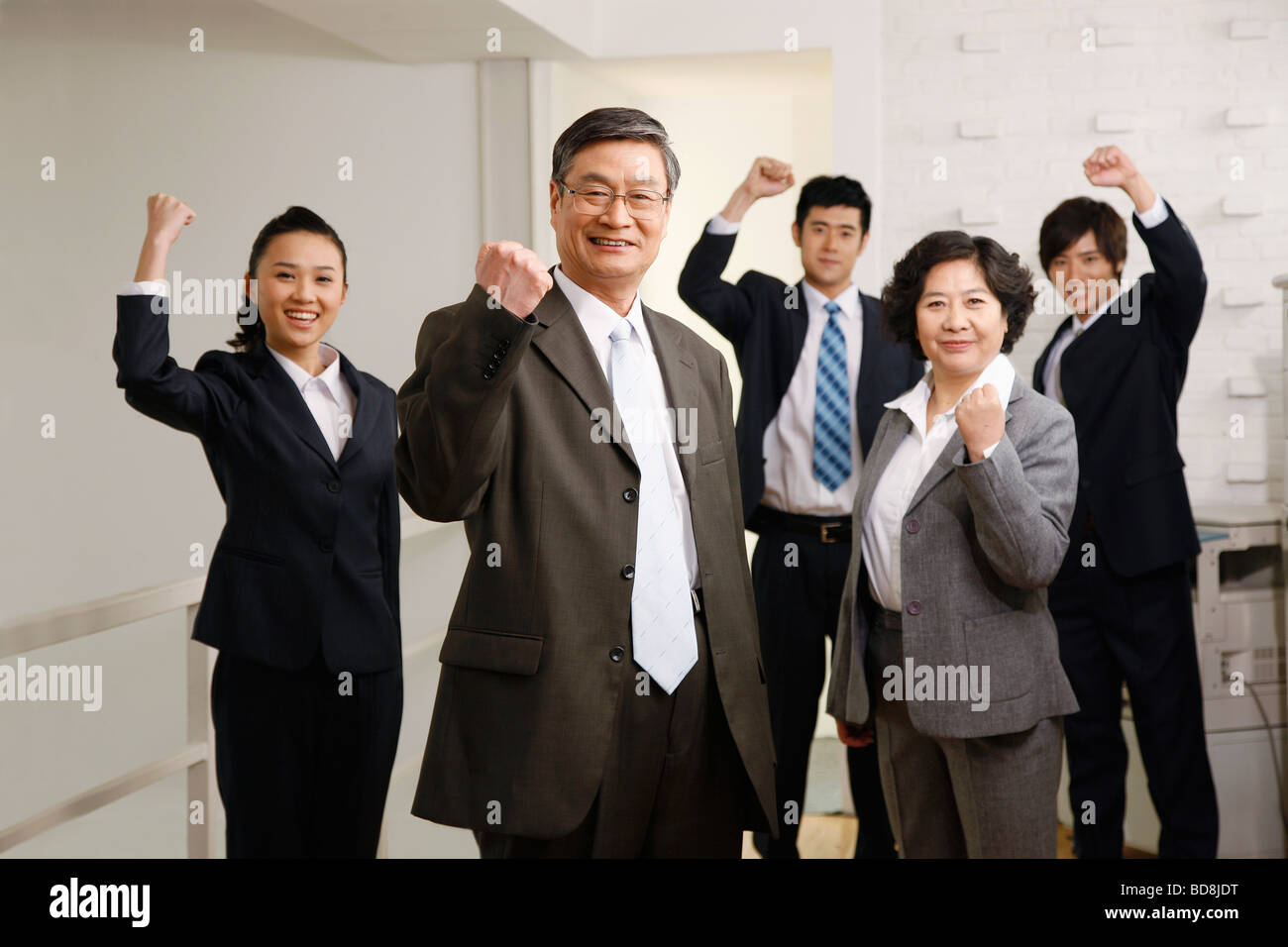 Chinese business people Stock Photo - Alamy