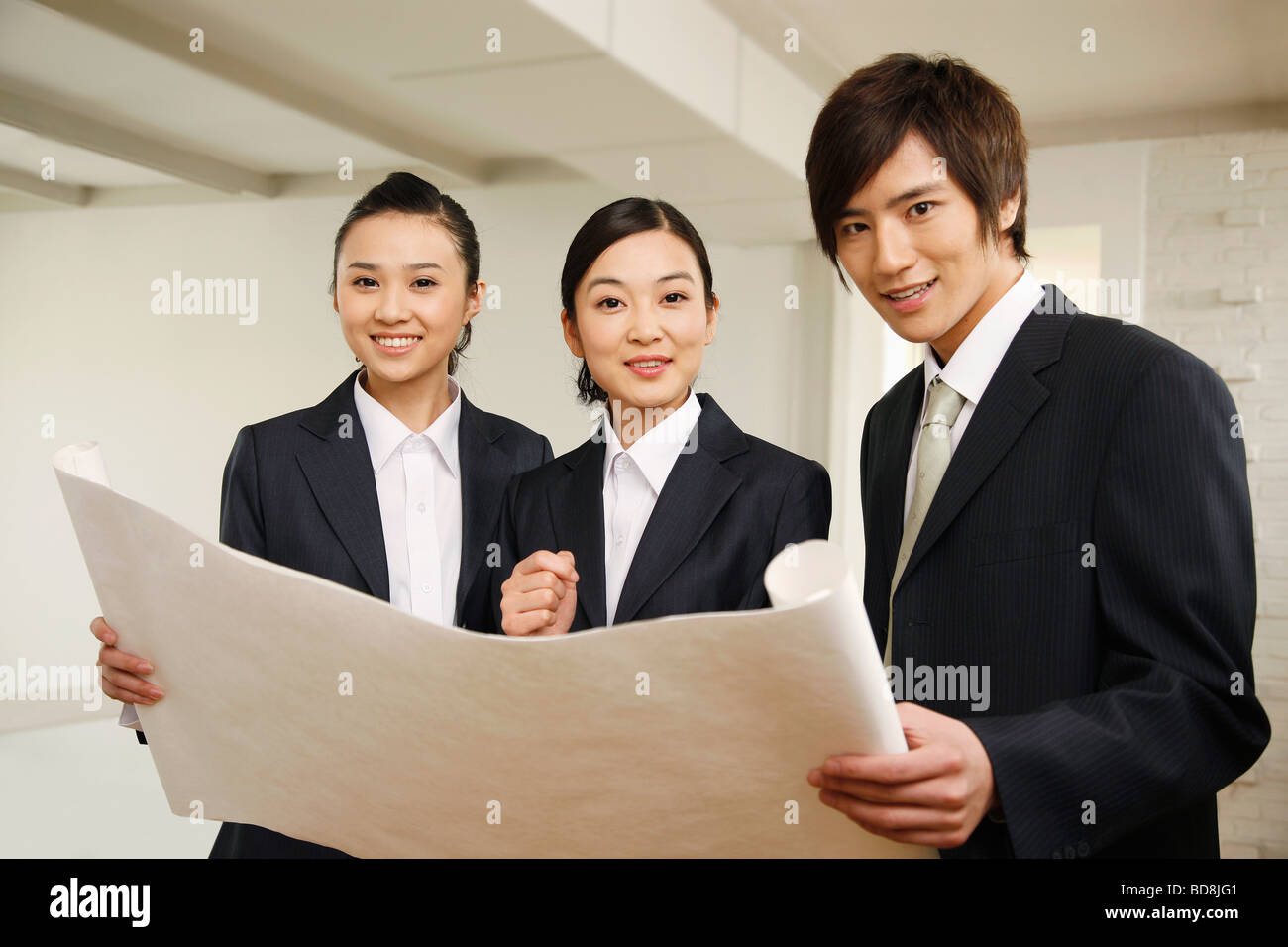 Chinese business people Stock Photo - Alamy