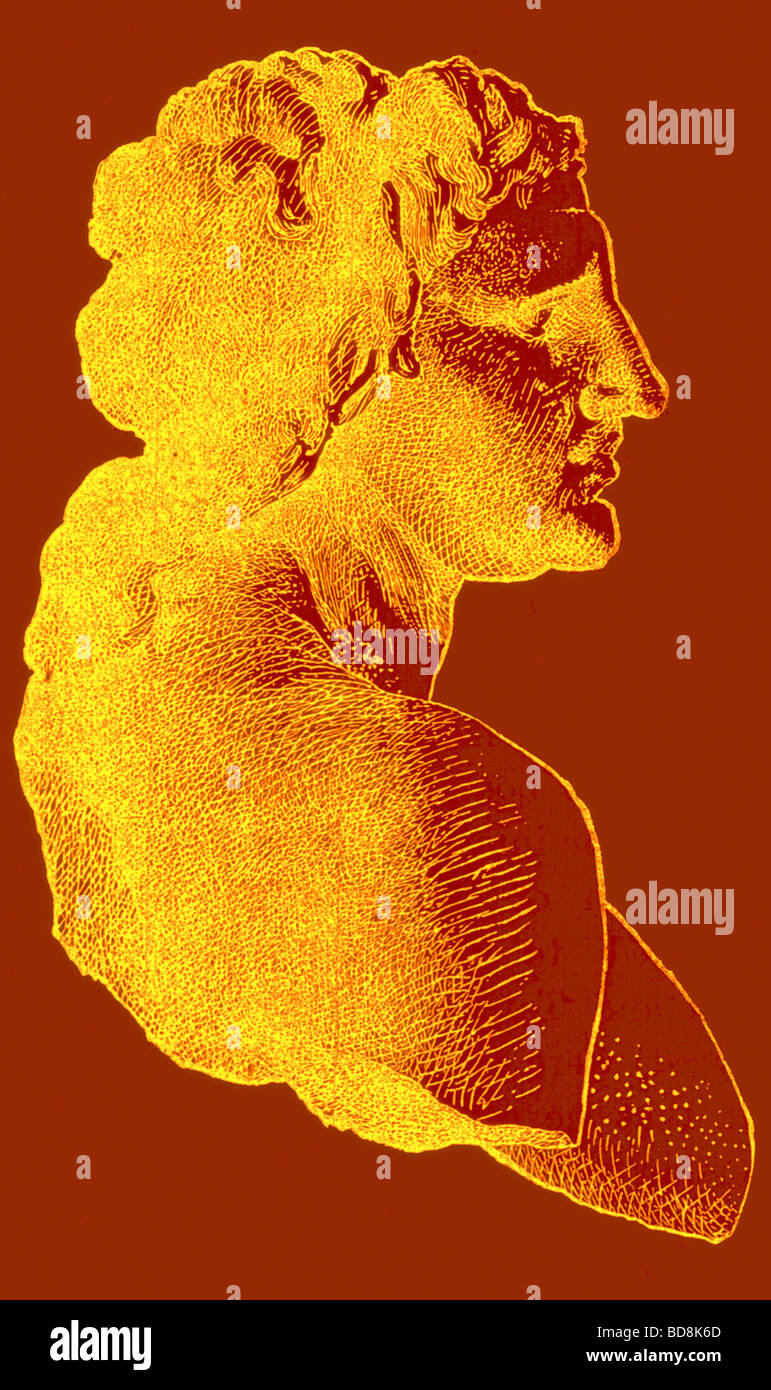 Alexander the Great Illustration from Cassell s Illustrated Universal ...