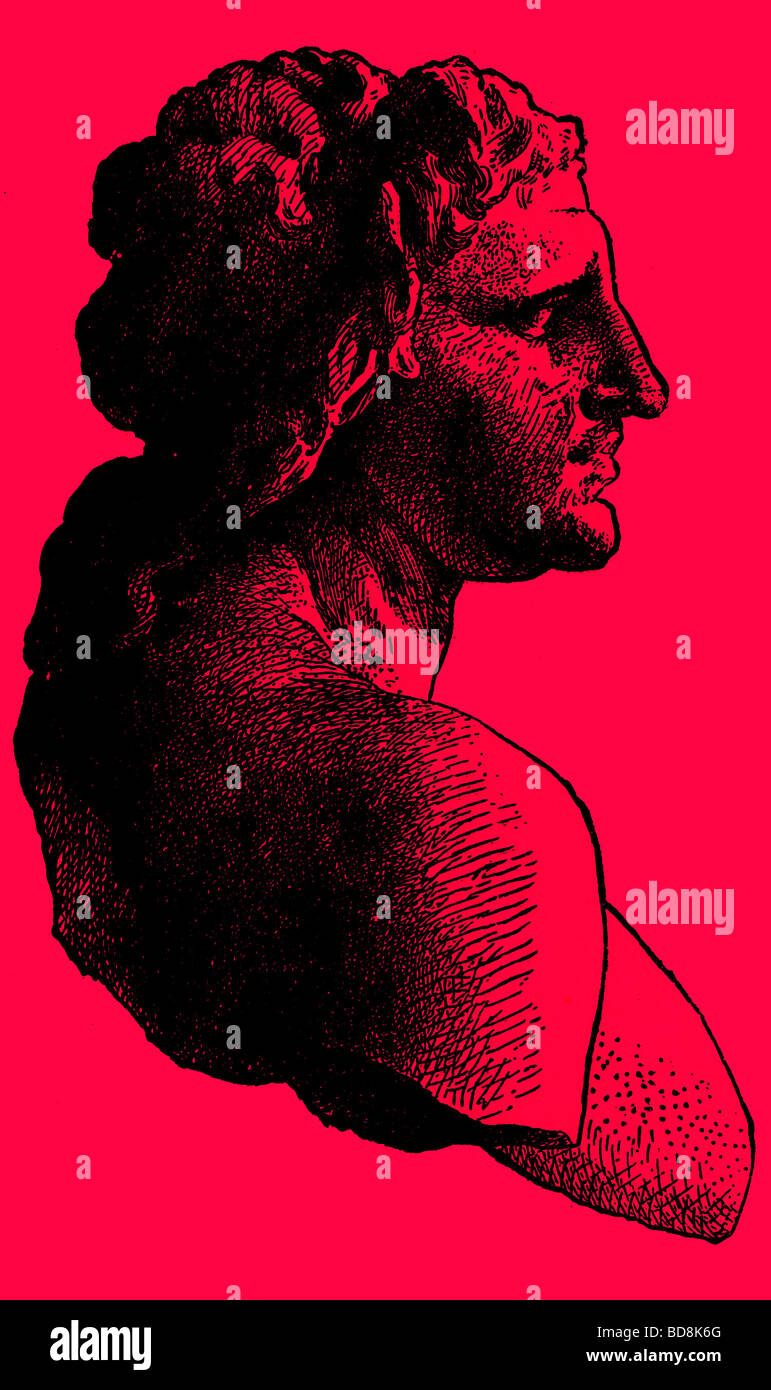 Alexander the Great Illustration from Cassell s Illustrated Universal ...