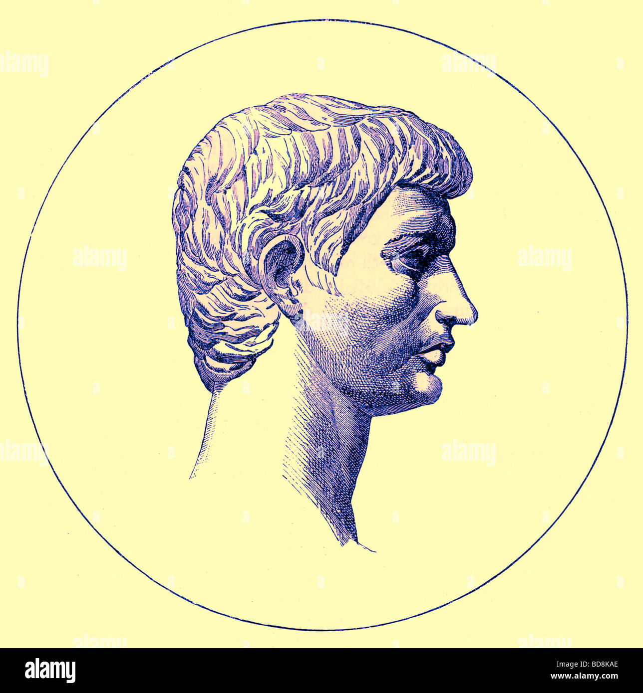 Marcus brutus illustration from cassell hi-res stock photography and ...