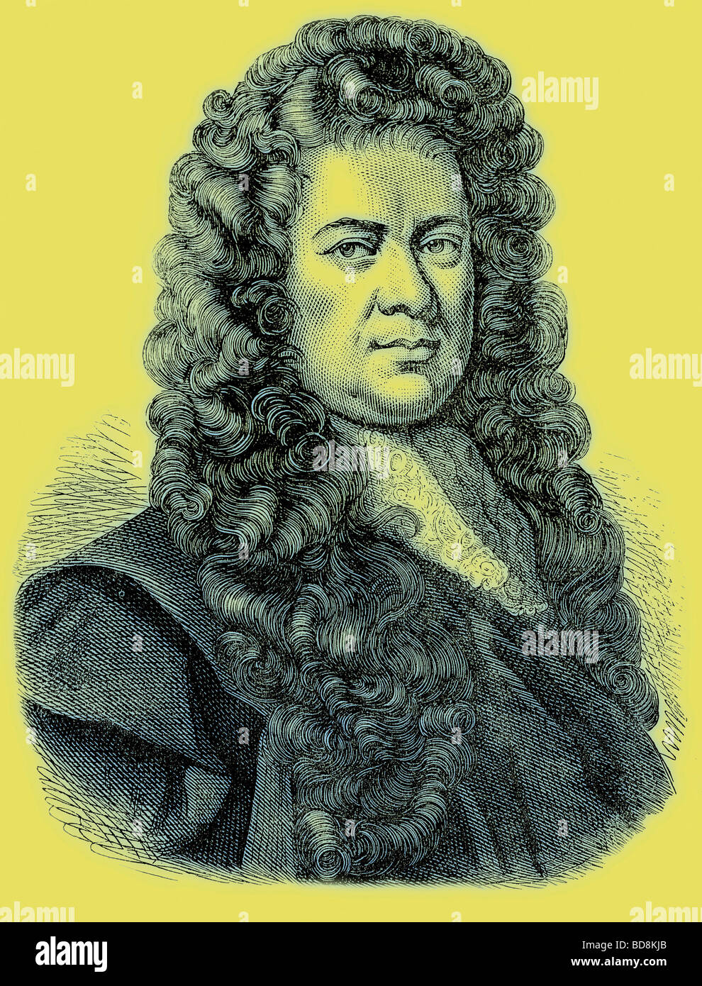 Samuel Pepys Illustration from Old and New London by Edward Walford ...