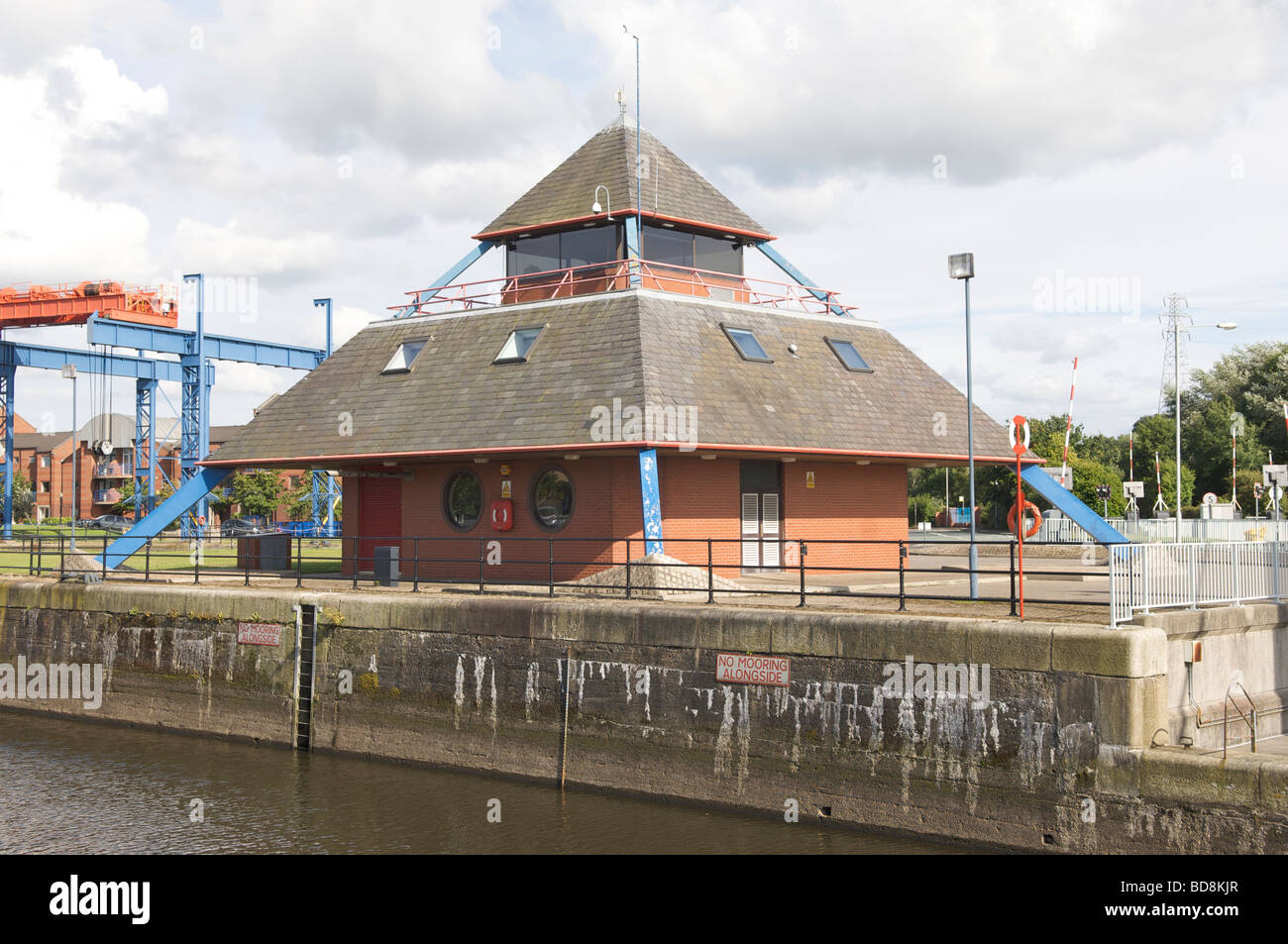 Preston docks development Stock Photo - Alamy