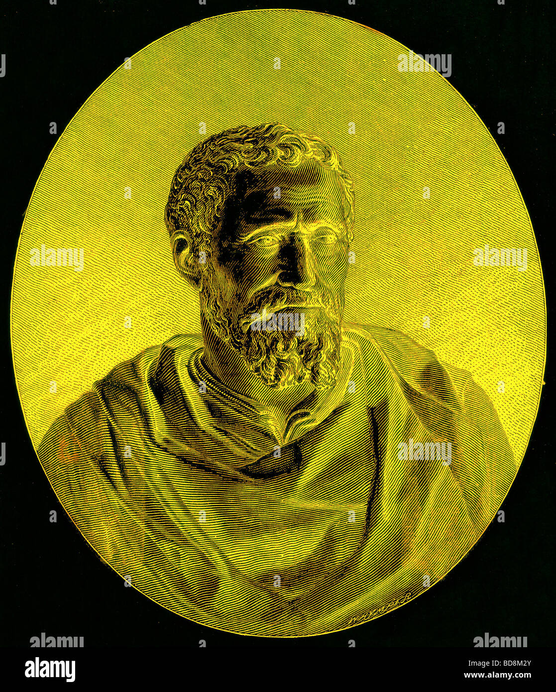 Michael Angelo Illustration from Italian Pictures by Samuel Manning ...