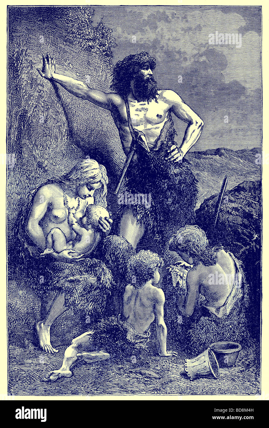 Origin of Mankind When and where Illustration from With the World s ...