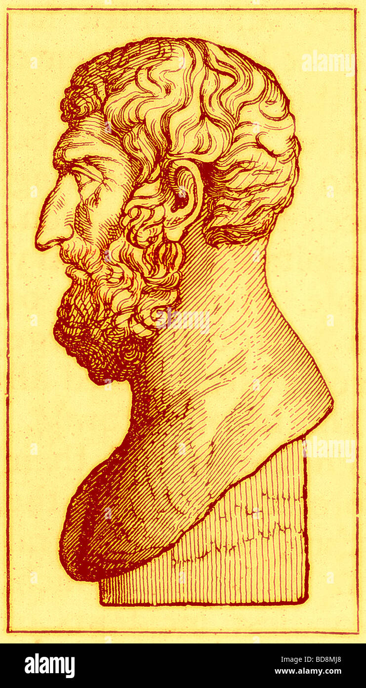 Epicurus Illustration from The Illustrated History of the World Ward ...