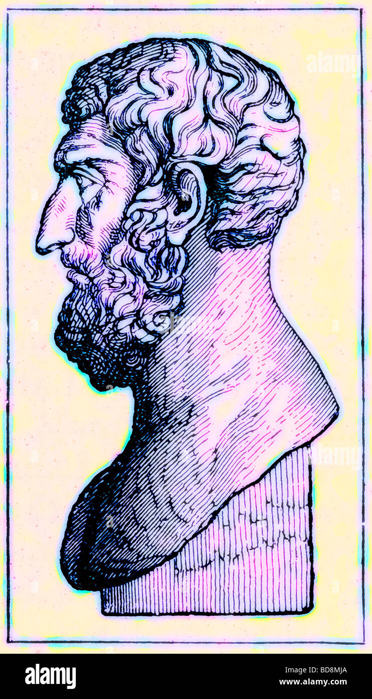 Epicurus Illustration from The Illustrated History of the World Ward ...