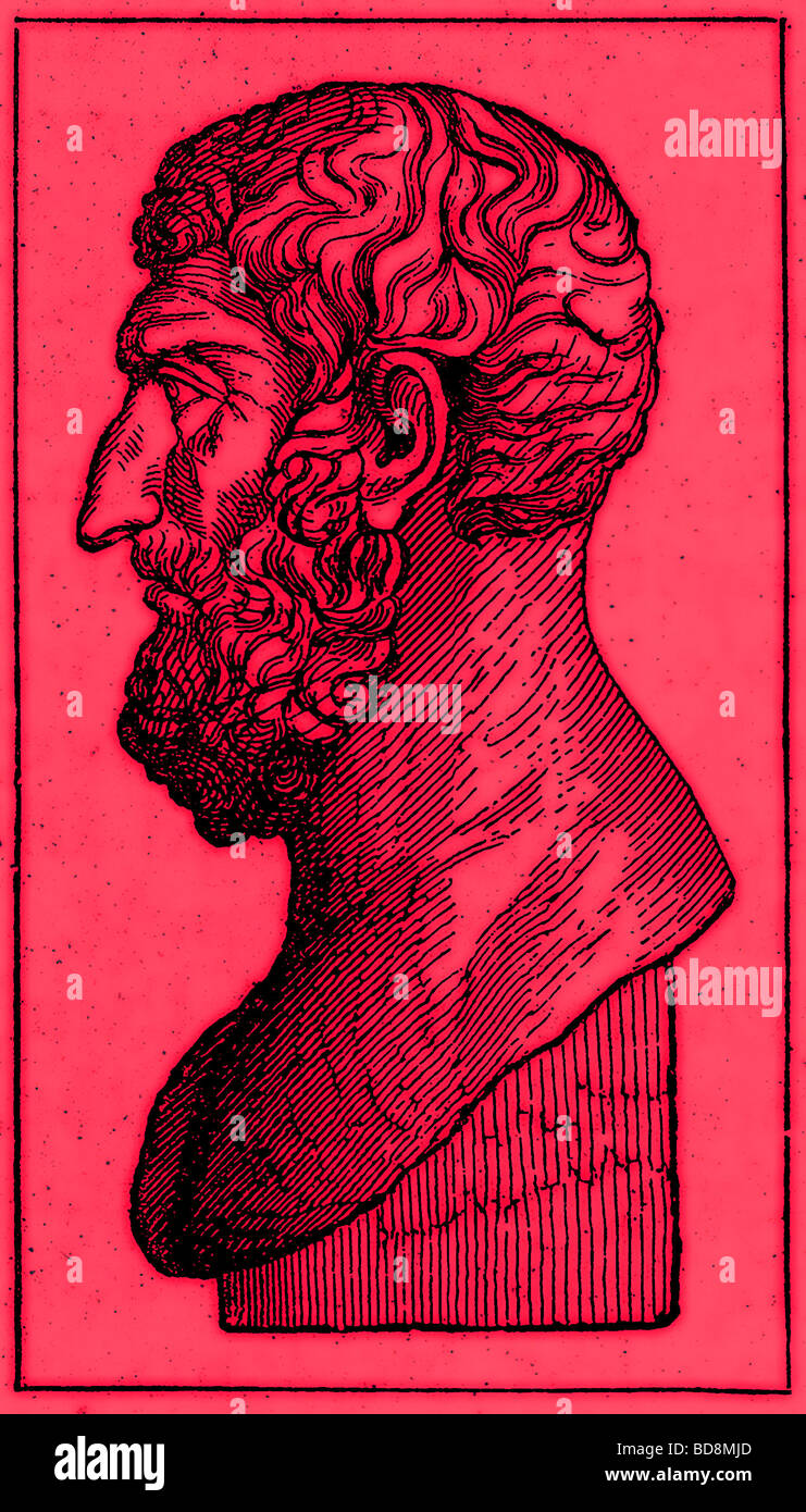 Epicurus Illustration from The Illustrated History of the World Ward ...