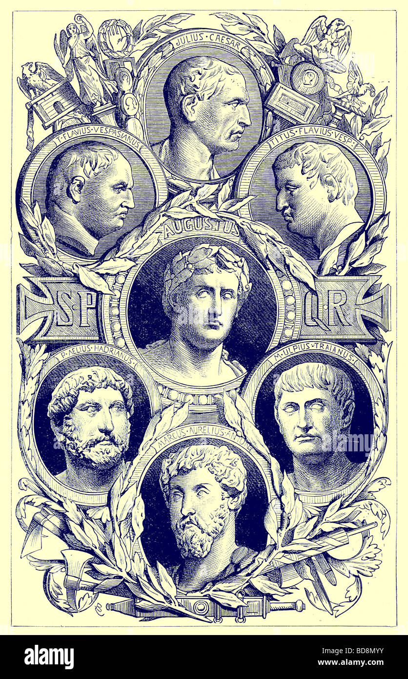 Roman emperors hi-res stock photography and images - Alamy