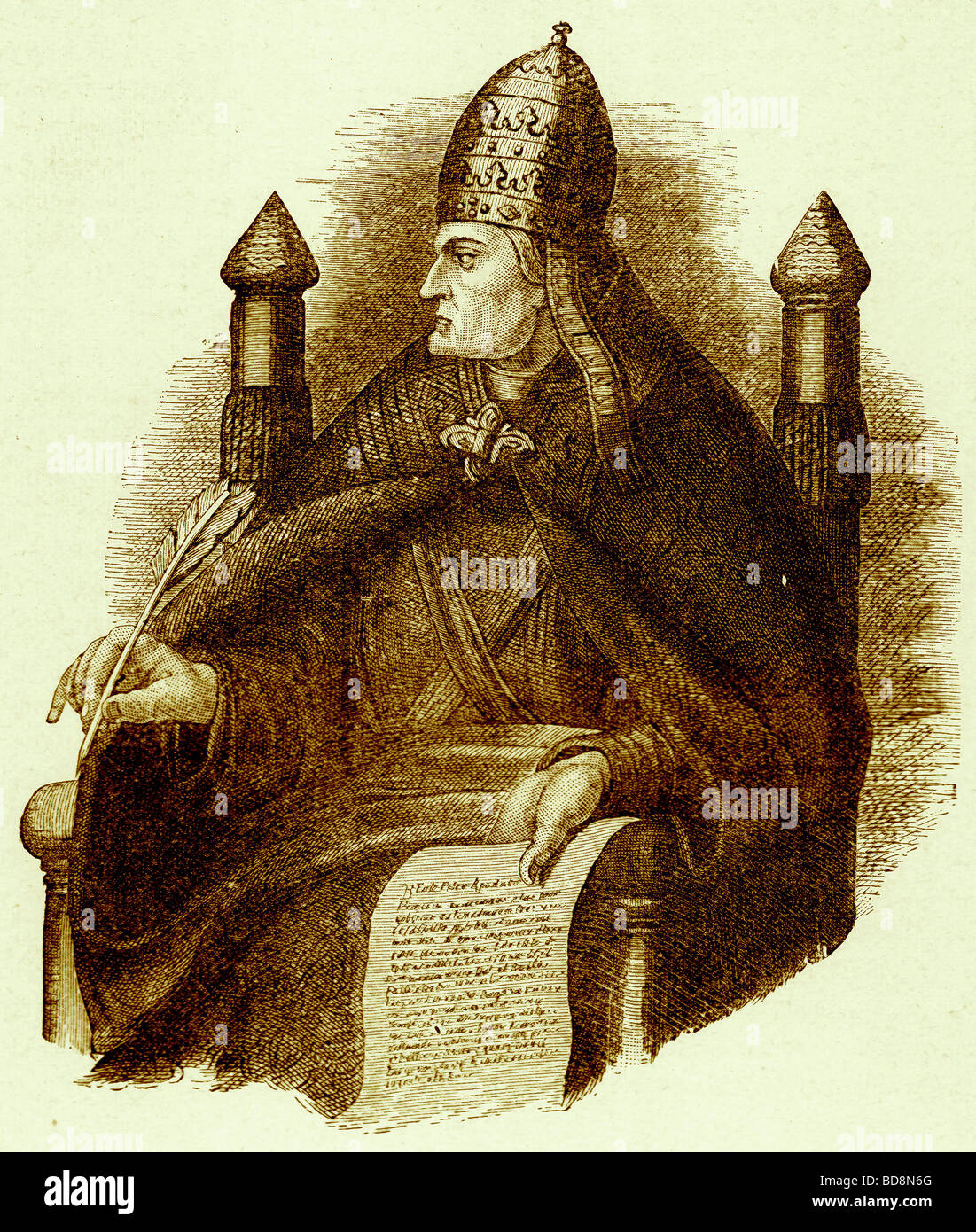Pope gregory vii hi-res stock photography and images - Alamy