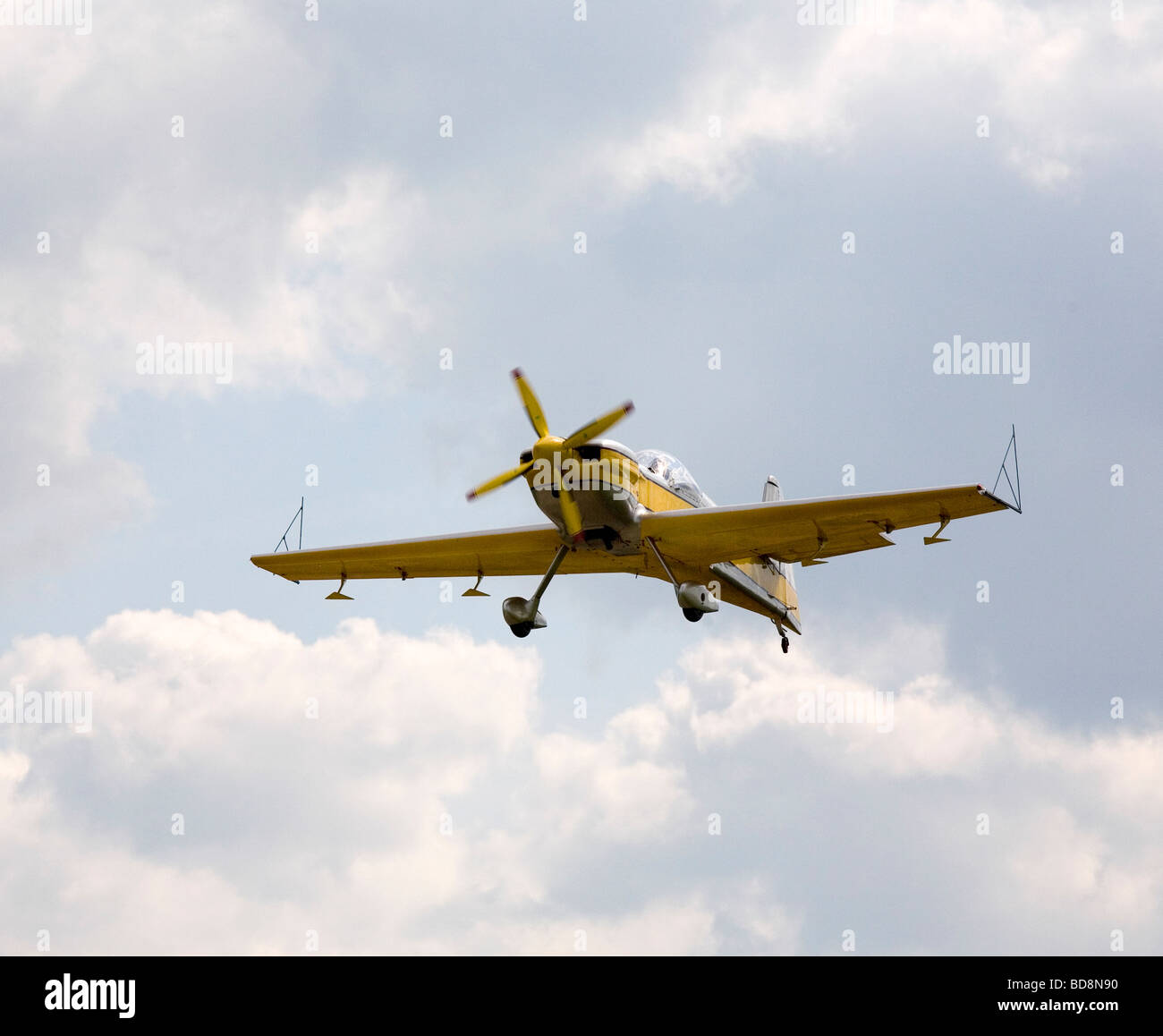 A Light Aircraft Stock Photo - Alamy