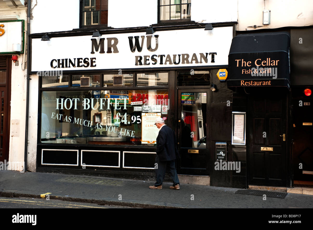 Mr Wu Chinese Restaurant in China Town Stock Photo - Alamy