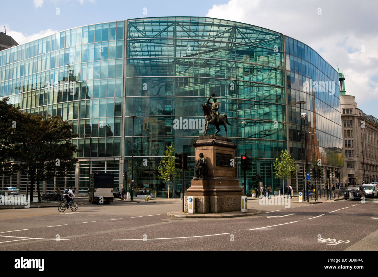 Statue of Prince Albert Holborn Circus Stock Photo - Alamy