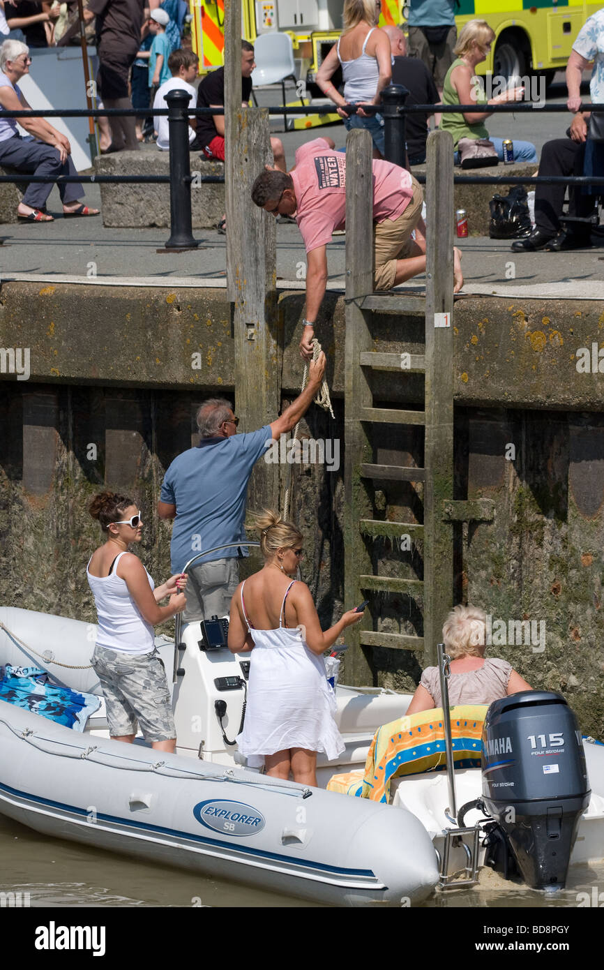 maritime festival Rye Strand Quay river tillingham east sussex england ...