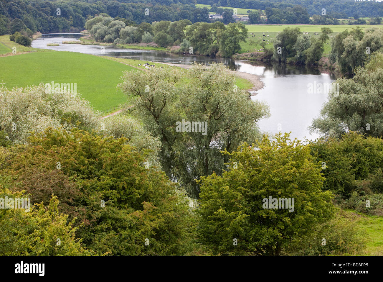 The River Ribble at Ribchester Lancashire UK Stock Photo - Alamy