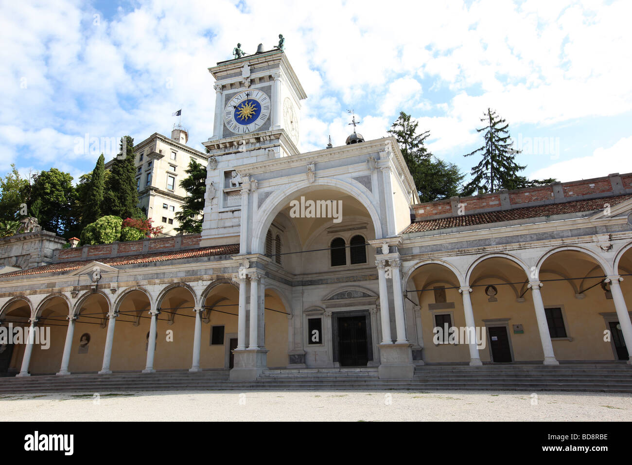 The Loggia di San Giovanni in Udine, Friuli Venezia Giulia, Italy Stock ...