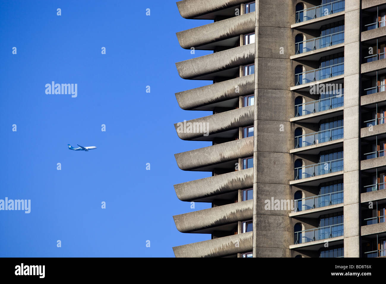 Tower Apartment Block at the Barbican London Stock Photo - Alamy