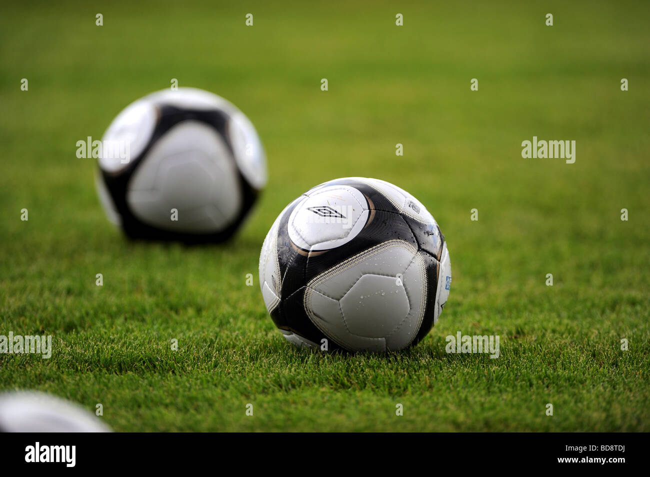 Two footballs hi-res stock photography and images - Alamy